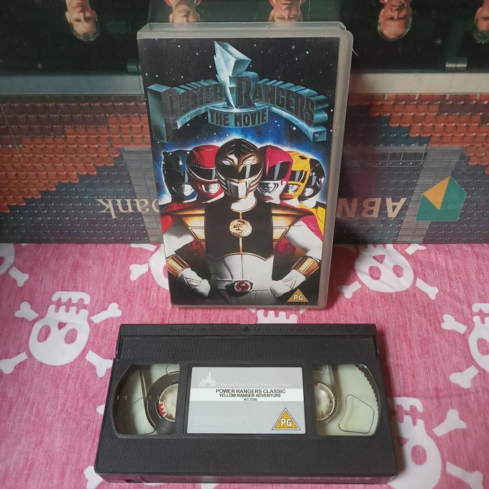 Jual Kaset Vhs Power Rangers Classic - Yellow Ranger Adventure - Kota ...