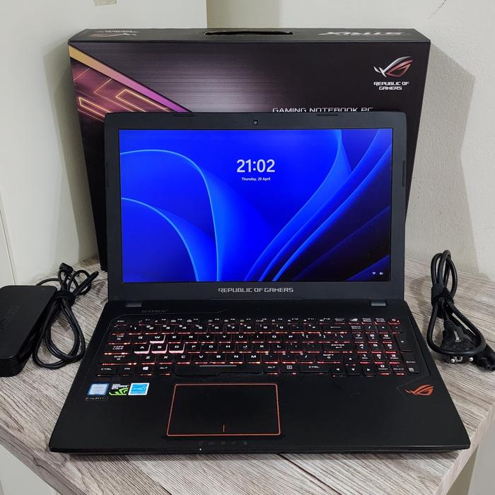 Jual Laptop Gaming ASUS STRIX ROG GL553VD i7 256 GB + 1 TB 16 GB ...