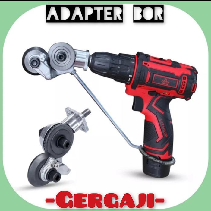 Jual Adapter Bor Ke Gergaji Potong Seng Plat Metal Adaptor Bor ...