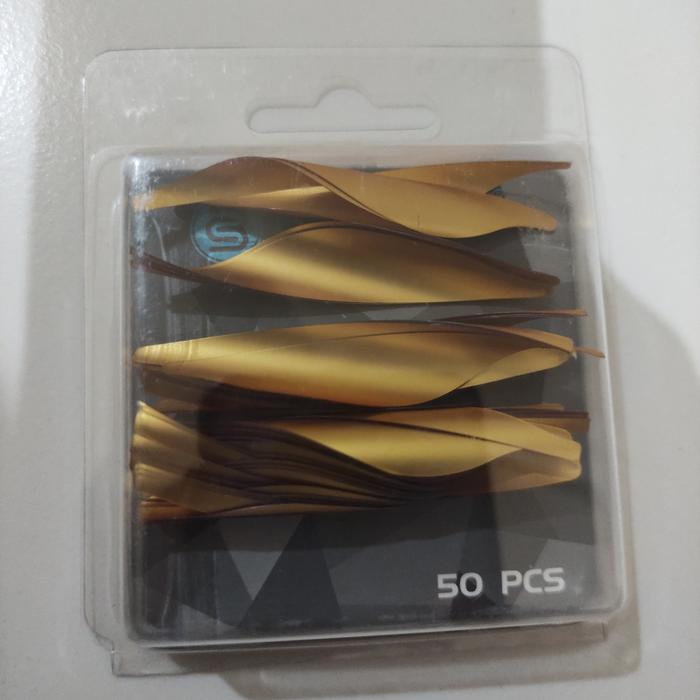 Jual Spin Wing Bicaster 2 inch model Spider vanes SpinWing Vanes - Gold ...