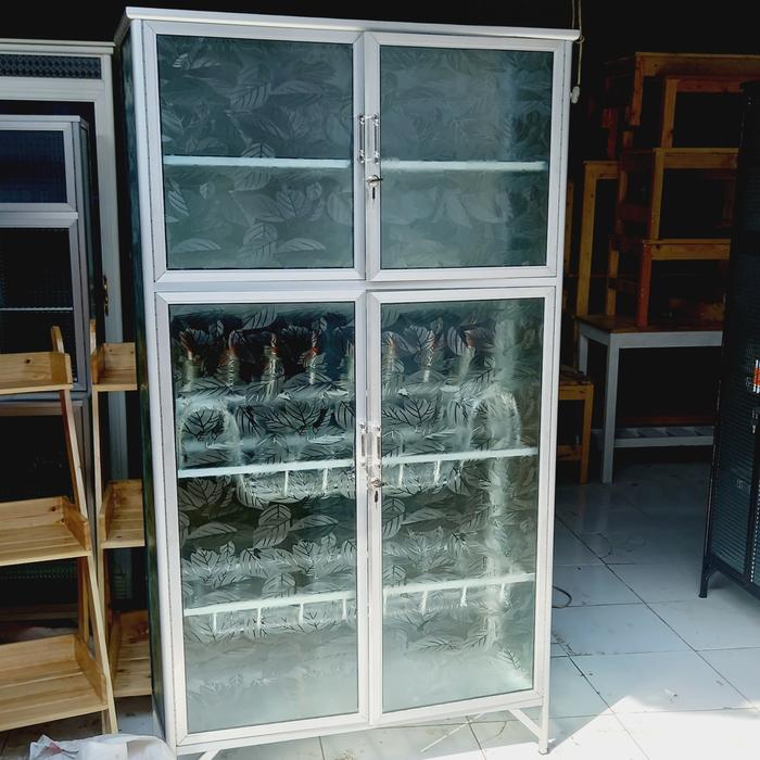 Jual Rak Piring Alumunium Lemari/ Rak Dapur Susun/ Rak Dapur Serbaguna ...