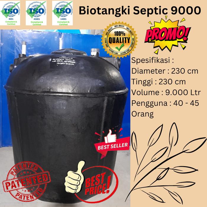 Jual Septic Tank Biotech 8000 Liter,septic tank bio filter 8 m3,septic ...