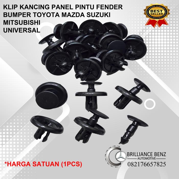 Jual KLIP KANCING PANEL PINTU FENDER BUMPER TOYOTA MAZDA SUZUKI ...