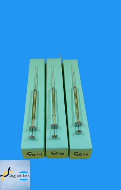 Jual Microliter Syringe Injector Glass (50 ul ) Mikroliter 0,05 ml ...