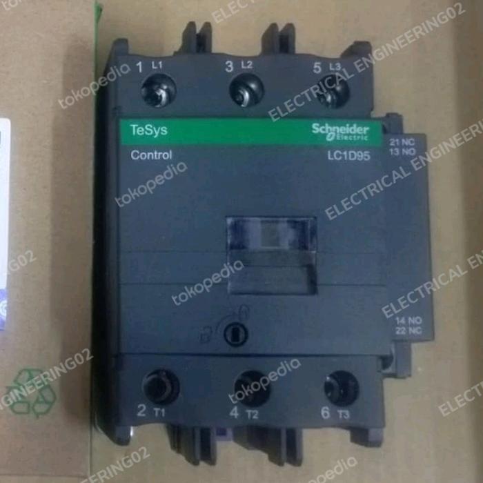 Jual CONTACTOR SCHNEIDER LC1D95M7 220V SCHNEIDER ORIGINAL NEW - Jakarta ...