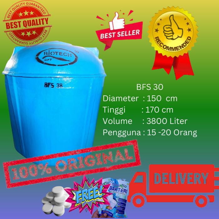 Jual septic tank bio 3000 liter,septic tank biotech 3000 liter, septic ...