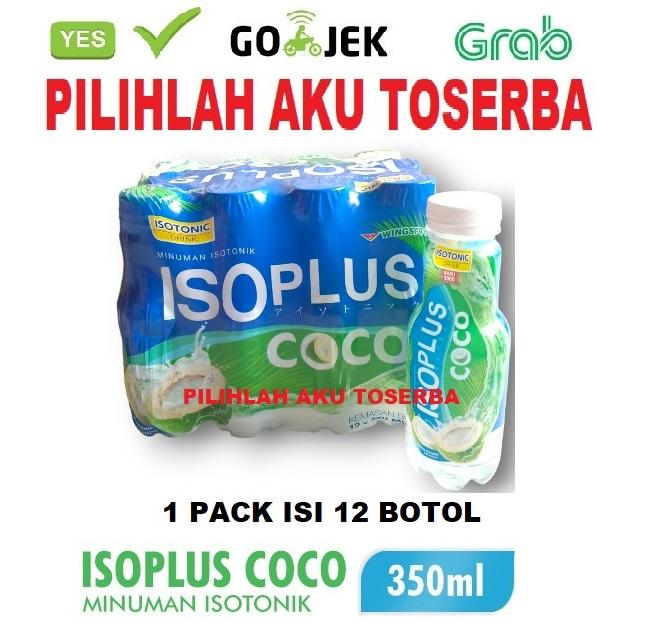Jual ISOPLUS COCO Minuman Isotonik 350 ml - ( 1 pack isi 12 botol ...