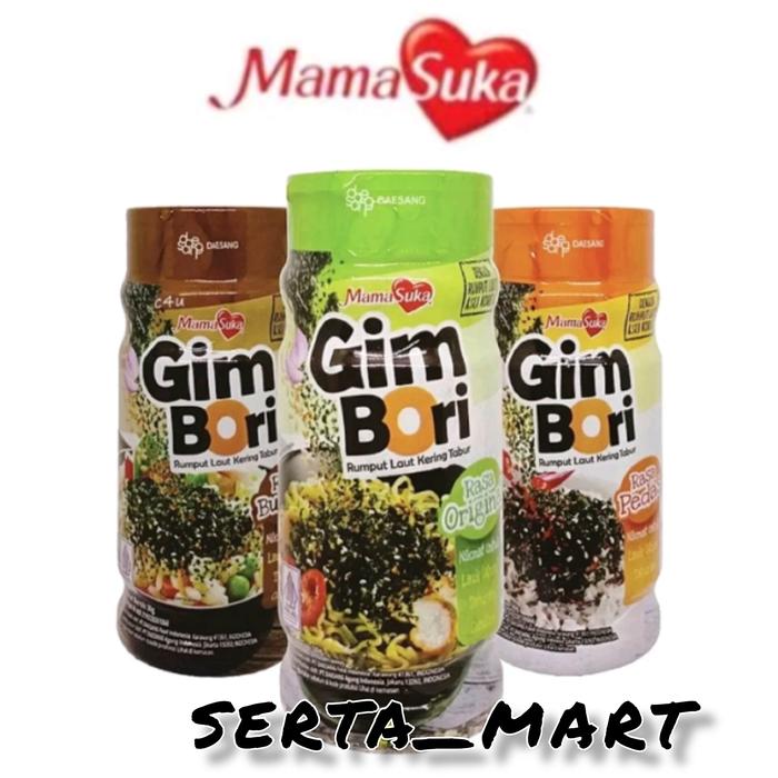Jual Mamasuka Gim Bori - Rumput Laut Tabur Original / Spicy 30gr ...