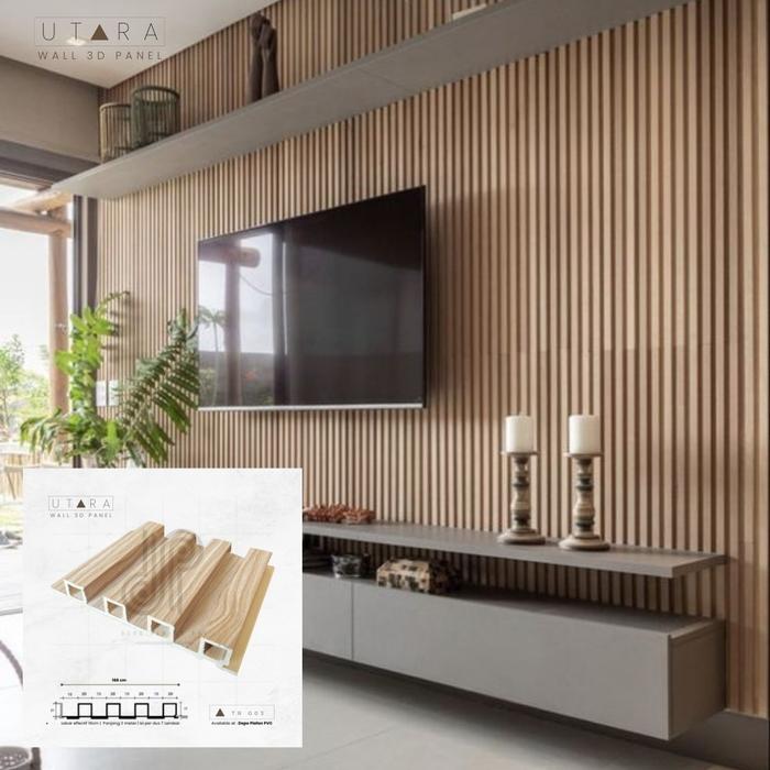 Jual wall panel wpc dinding - Putih, batik - Kota Bekasi - plafon pvc ...