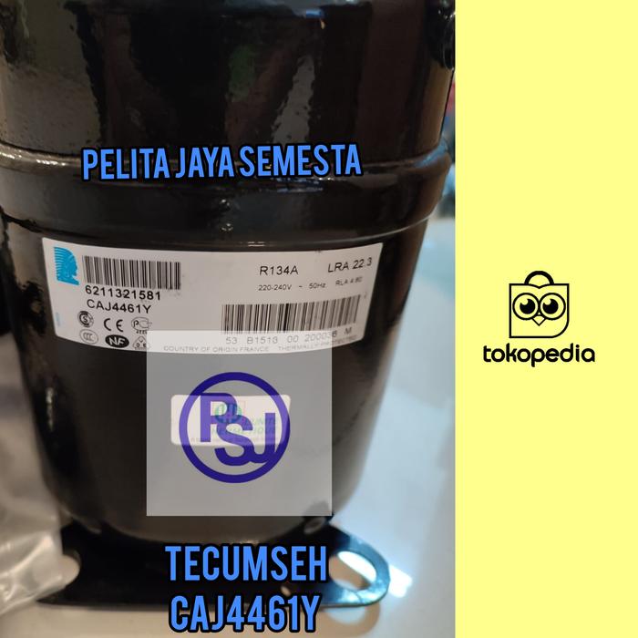 Jual Kompresor Tecumseh CAJ4461Y / Compressor AC Tecumseh CAJ4461Y ...