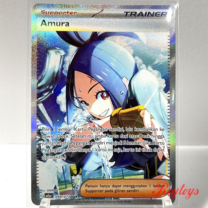 Jual Pokemon ID SV1a Hantaman Triplet - 099 Amura SAR - Jakarta Utara - ReyToys | Tokopedia
