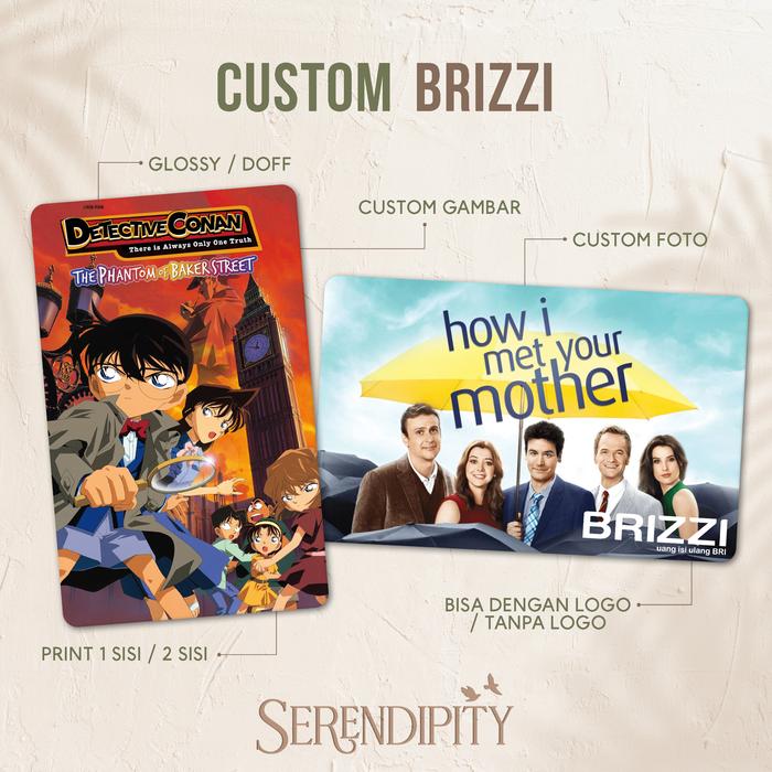 Jual Kartu E-Money eToll Flazz Brizzi Card Custom Print UV - Hadiah ...