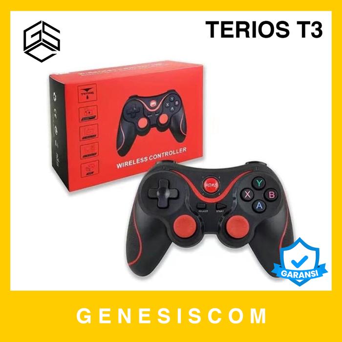 Jual Gamepad Stick Wireless TERIOS Bluetooth Joystick Android/Smart TV ...