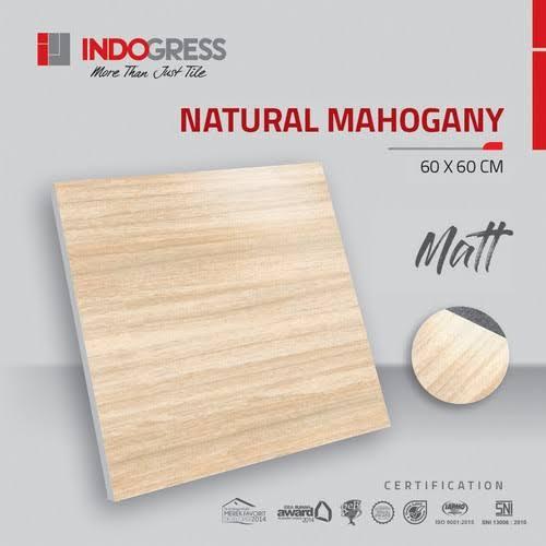 Jual Granit Teras Lantai Motif Kayu Indogress Natural Mahogani 60x60 Matt - Kab. Bogor ...