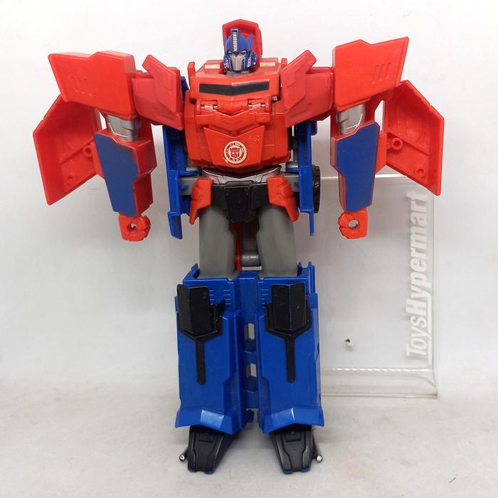 Jual ORI Transformers Optimus Prime 20 cm Hyper Change Hasbro 1 ...