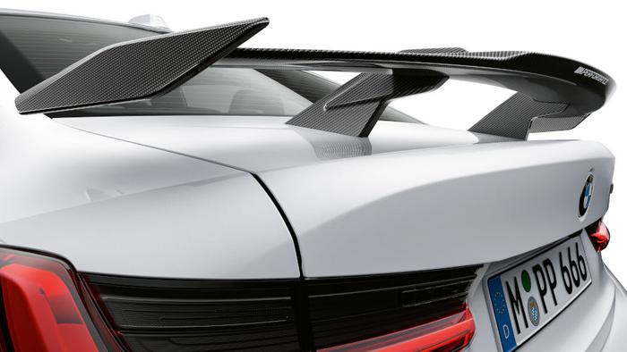 Jual Original BMW G22 G20 LCI M Performance Rear Spoiler , Carbon Fiber ...