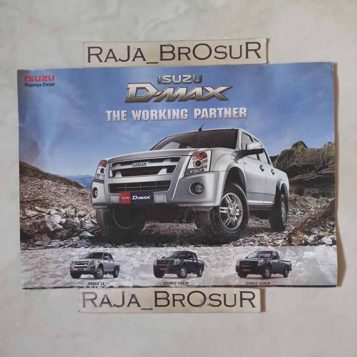 Jual Poster brosur katalog flyer Isuzu D MAX DMAX Double Cab Cabin ...