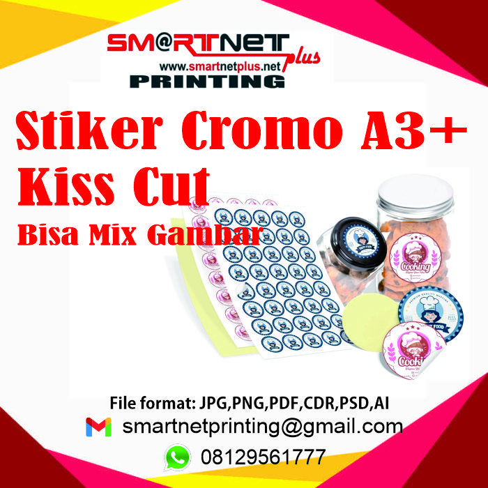 Jual Stiker Cutting A3+ Suka-Suka (Bisa Mix Desain) - TRANSPARANT ...