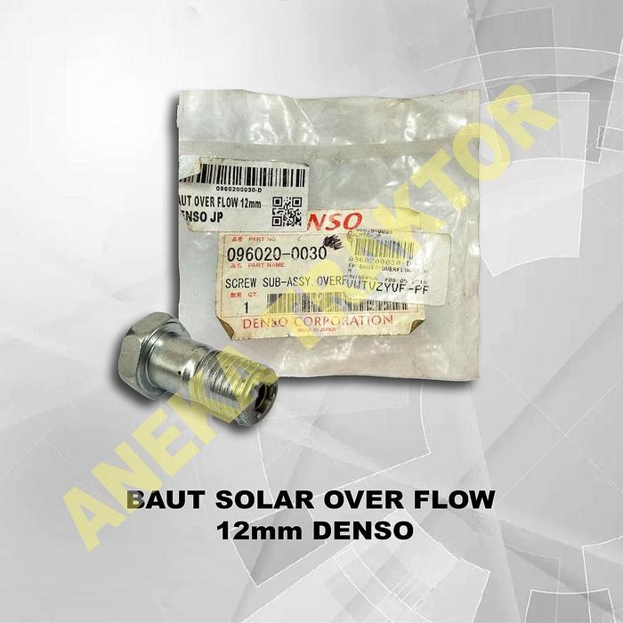 Jual BAUT SOLAR OVER FLOW PENGEMBALIAN 12MM DENSO JAPAN - Kota Denpasar ...