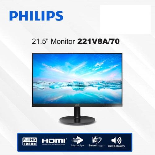 Jual Monitor LED Philips 221V8A 22 inc 1080p VGA HDMI/Monitor 22inc ...