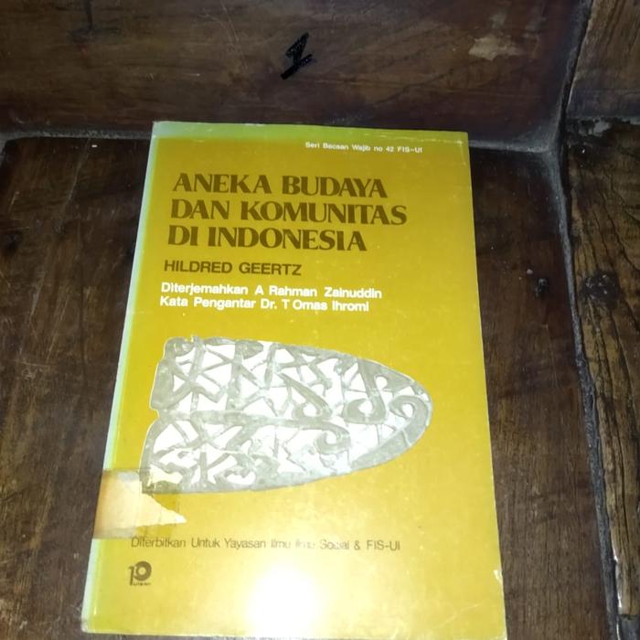 Jual Aneka Budaya Dan Komunitas Di Indonesia - Hildred Geertz - Jakarta ...