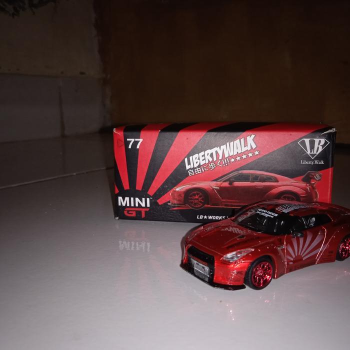 Jual mini gt nissan r35 lbwk - Kab. Tangerang - diecastcar | Tokopedia