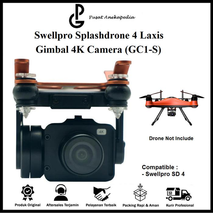 Jual Swellpro Splashdrone 4 Laxis Gimbal 4K Camera (GC1-S) Original ...