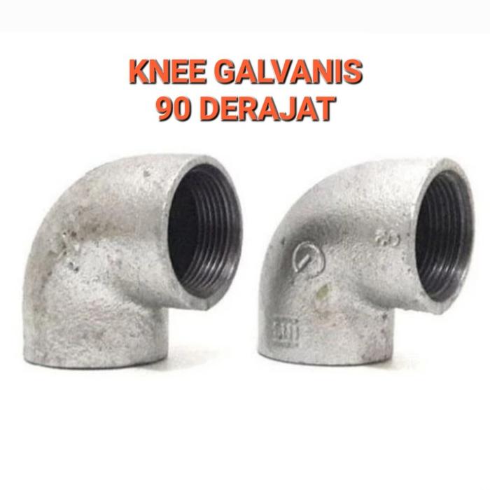 Jual 1" ELBOW KNEE GALVANIS DRAT 90 DERAJAT 1 INCH - Jakarta Pusat ...