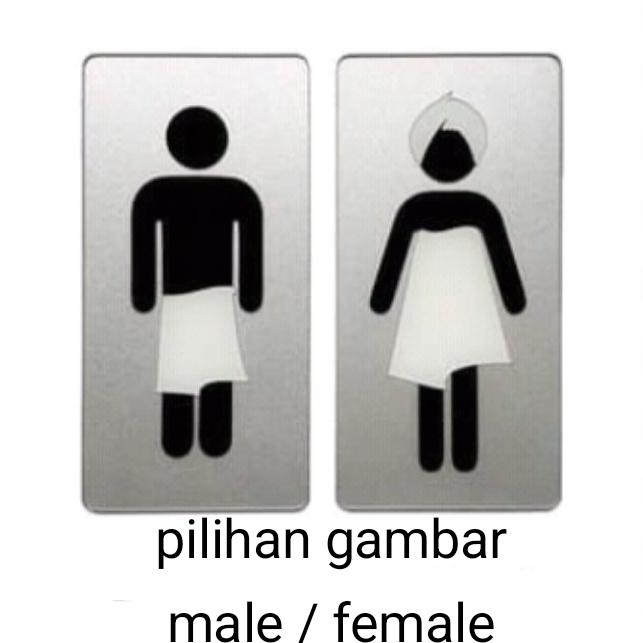 Jual akrilik sign board papan gambar ruang ganti dress change room ...