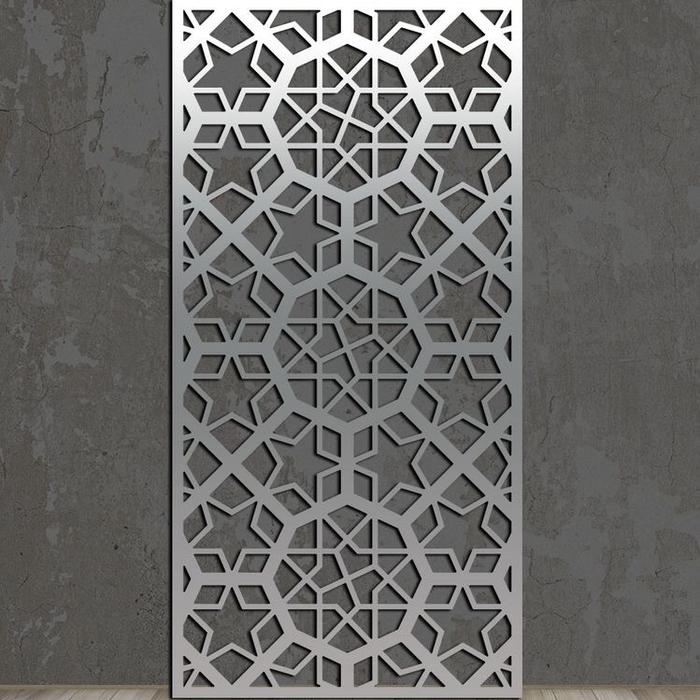 Jual hiasan dinding partisi ruangan solid wood system mesin cnc - Kab ...