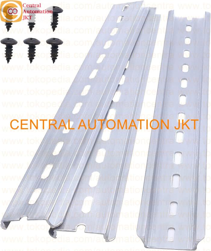 Jual Rel MCB Aluminium 1 Fungsi 1 m / Rel Mcb / Din Rail Aluminium ...