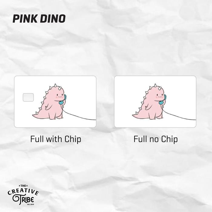 Jual Dino Couple Sticker Card Skin - Vinyl Debit Credit Emoney Flazz ...