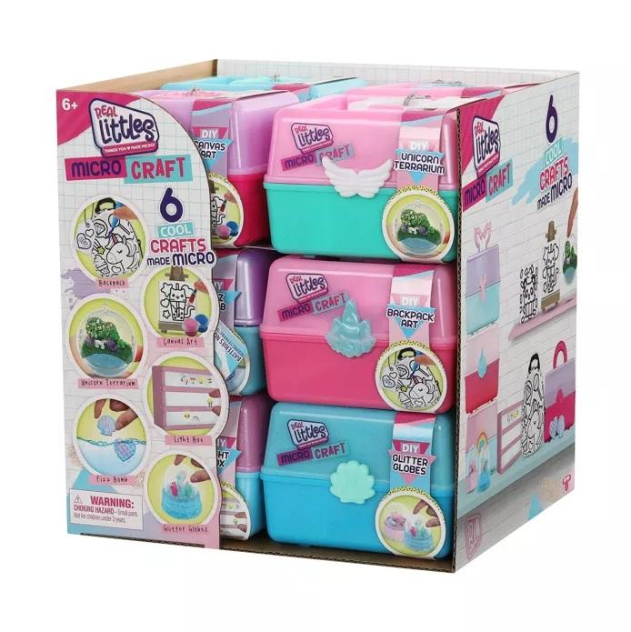 Jual Real Littles Micro Craft Case Single Pack Diy Assorted Mainan Anak Diy - Bckpack Art Di ...