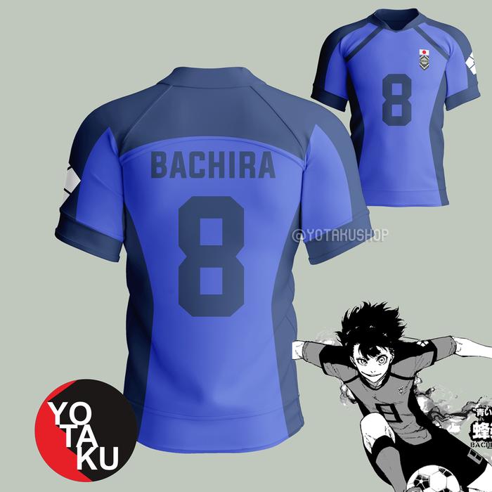 Jual Jersey Anime Cosplay Blue Lock Team Eleven Isagi Bachira Nagi Seri ...