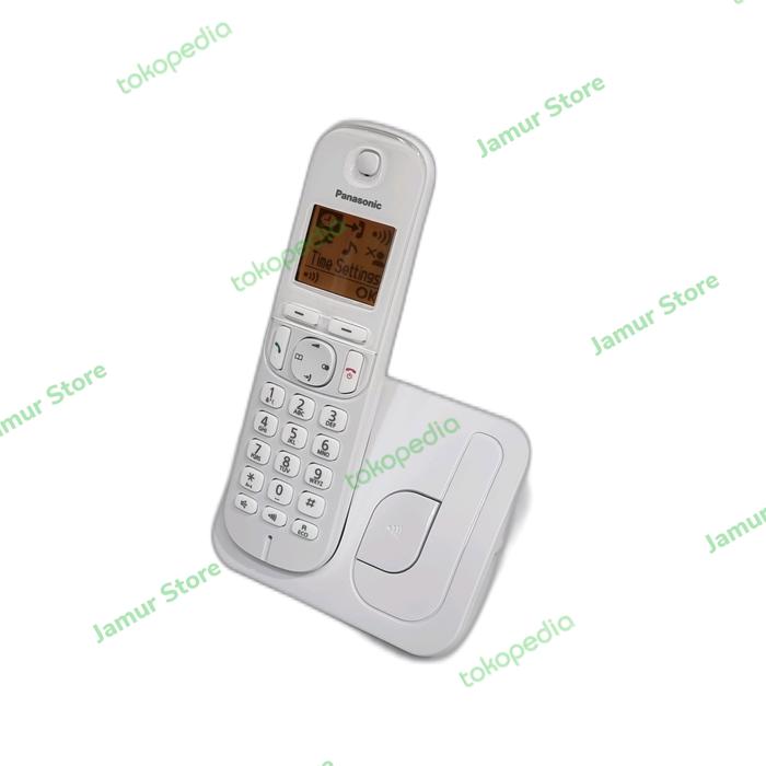 Jual Telepon RUMAH/KANTOR/Telpon Wireless KX-TGC210 PUTIH Speakerphone - Jakarta Barat - Jamur ...