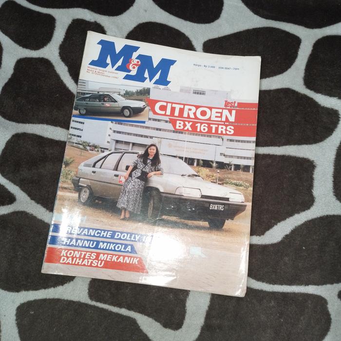 Jual Majalah Mobil & Motor edisi CITROEN BX 16 TRS - Kab. Tangerang ...