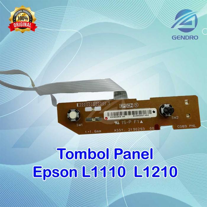Jual Tombol Panel Power ON OFF Printer Epson L1110 L1210 bonus kabel ...