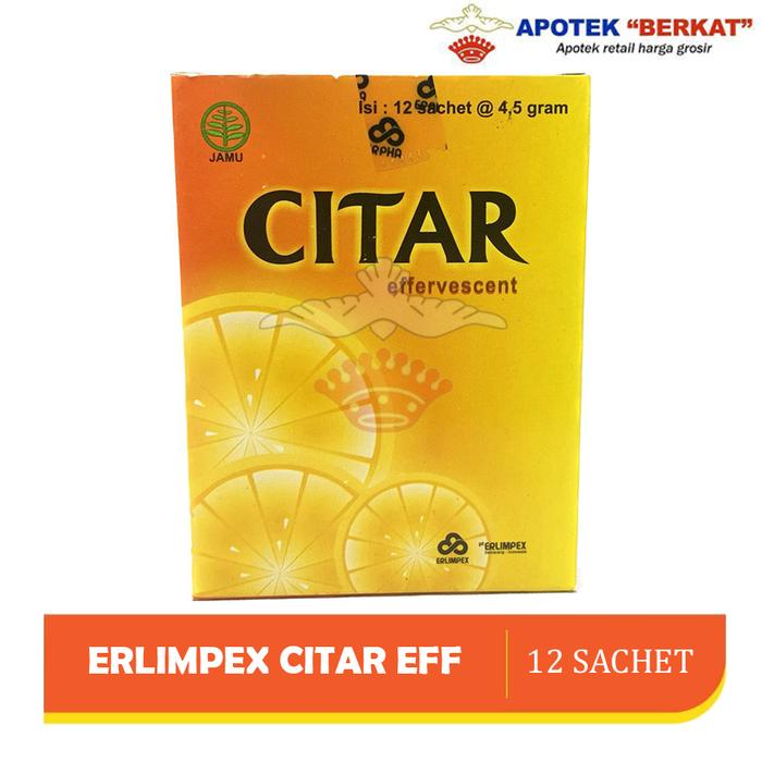 Jual Erlimpex Citar Effervescent Sachet - Kab. Tangerang - APOTEK ...