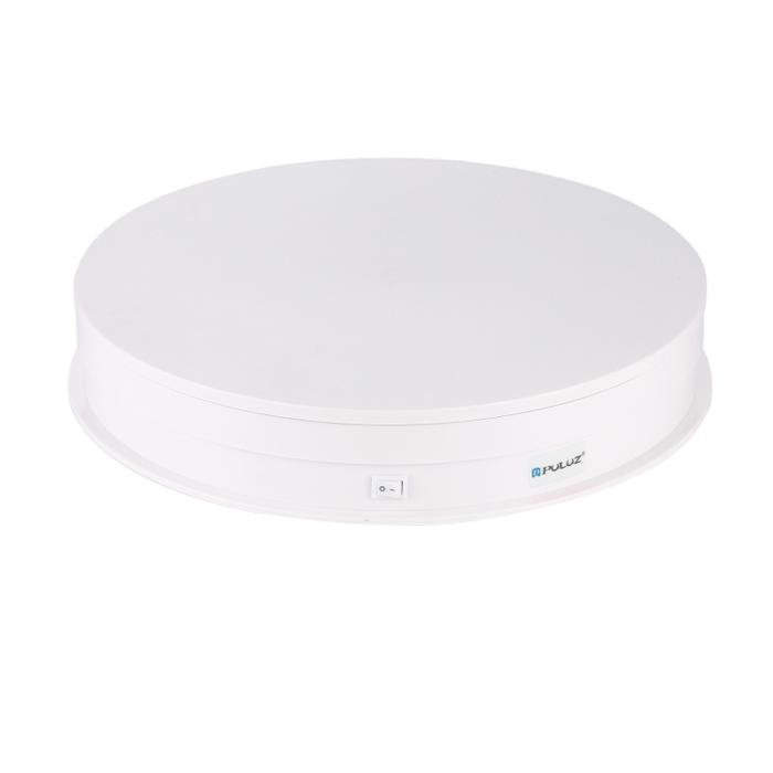Jual Meja Display Putar Turntable Rotasi 360 PUTIH ( 30cm Bisa 15KG ...