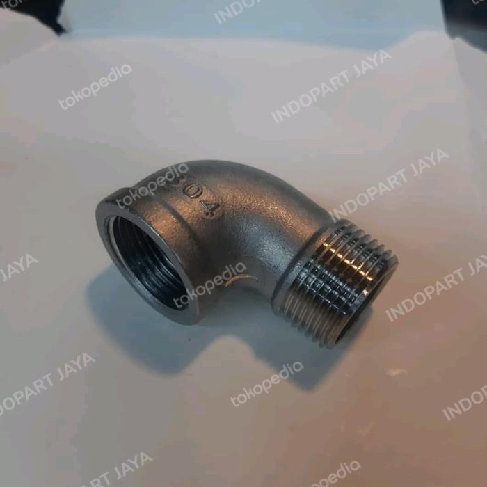 Jual STREET ELBOW STAINLESS STEEL 2"INCH DRAT LUAR DALAM SS304 - Jakarta Barat - INDOPART JAYA ...