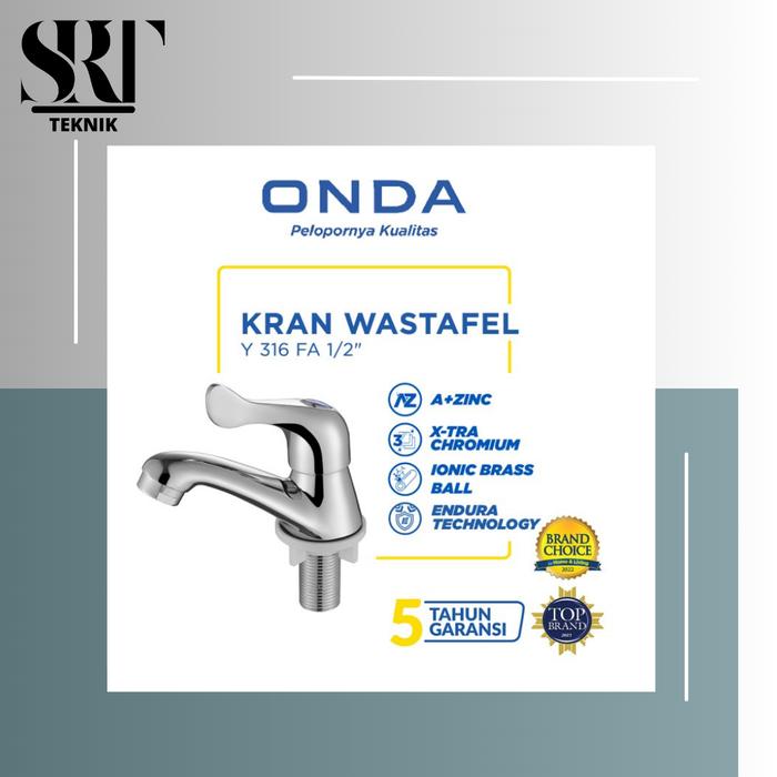 Jual ONDA Kran Wastafel Cuci Tangan Kuningan Y 316 - Kab. Majalengka - SRT TEKNIK | Tokopedia
