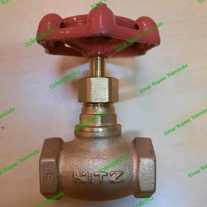 Jual Globe Valve KITZ Kuningan drat 1" inch / Globe Valve ansi 150 KITZ - Jakarta Barat - Sinar ...