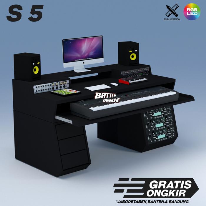 Jual BATTLEDESK S 5 - Meja Recording desk, Studio Musik, Rekaman ...