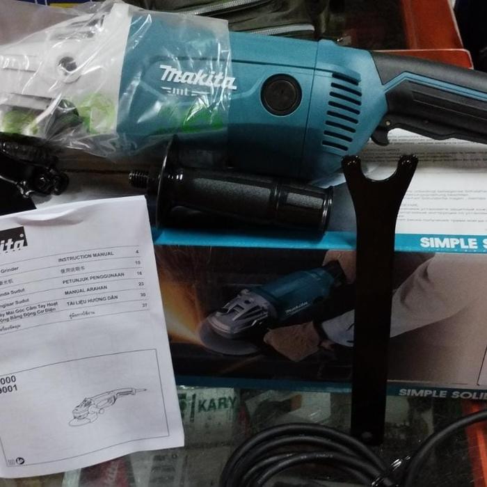 Jual MAKITA M9000B grinder 7" M 9000 B mesin gerinda tangan 7 inch ...