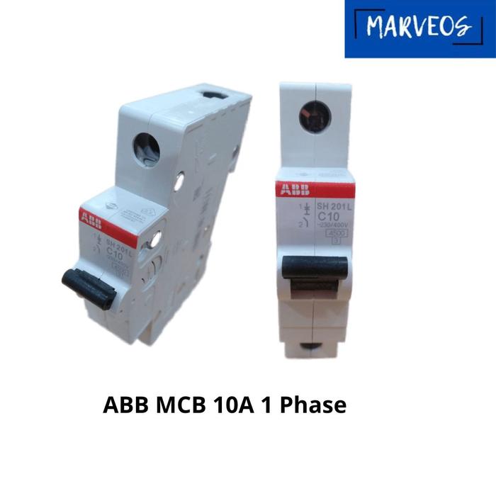 Jual ABB MCB 10A 1 Phase / Saklar Pemutus Daya Listrik - Jakarta Barat ...