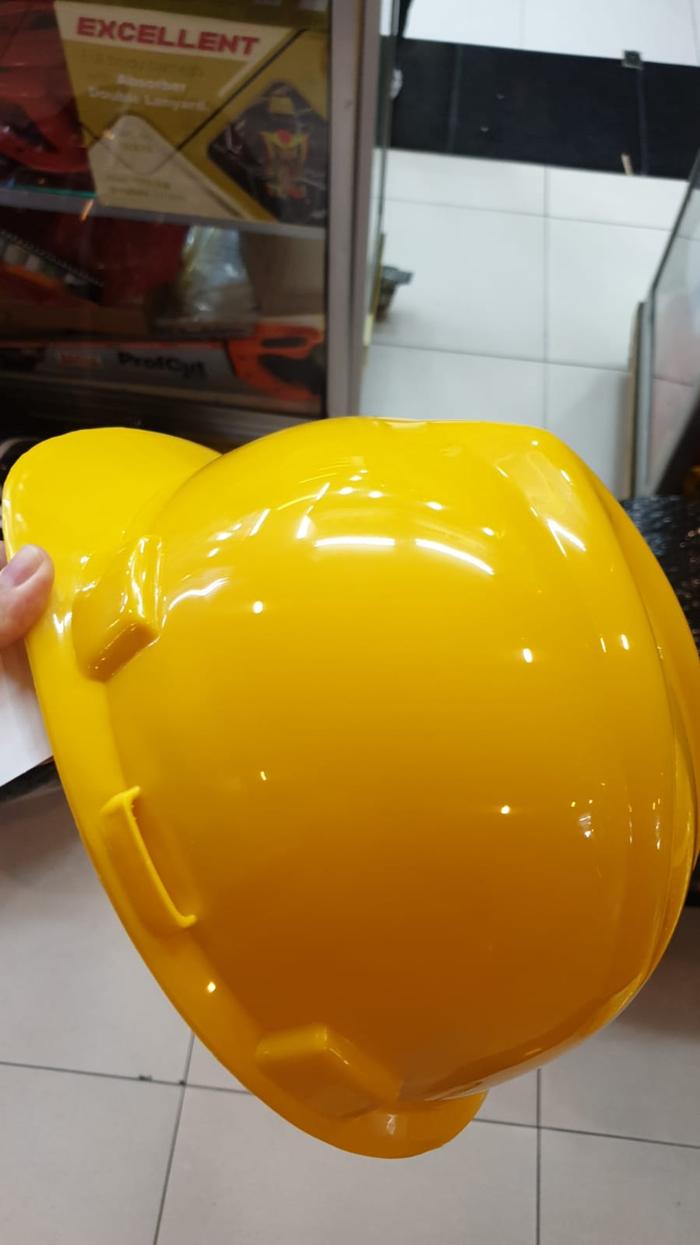 Jual Helm Safety Warna Kuning, rangka Nylon - Jakarta Pusat - Logam ...