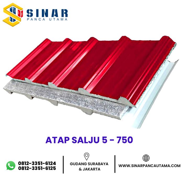 Jual ATAP SALJU / Atap Dingin / Sandwich 5 - 750 - Kab. Sidoarjo ...