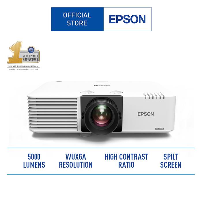 Promo Projector Epson EB L510U WUXGA 3LCD Laser Projector 5000 Lumens ...