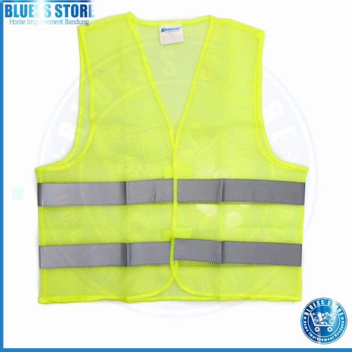 Jual Original Krisbow Rompi Pengaman Mesh Rompi Proyek Safety Vest ...