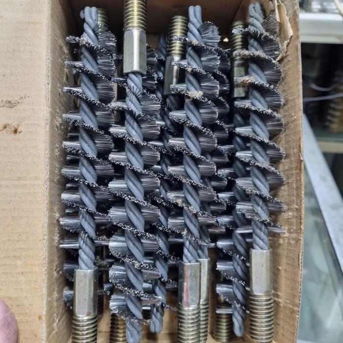 Jual SIKAT PIPA KAWAT BAJA 1/2" 12MM TUBE BRUSH STEEL WIRE UNION TT-04 ...
